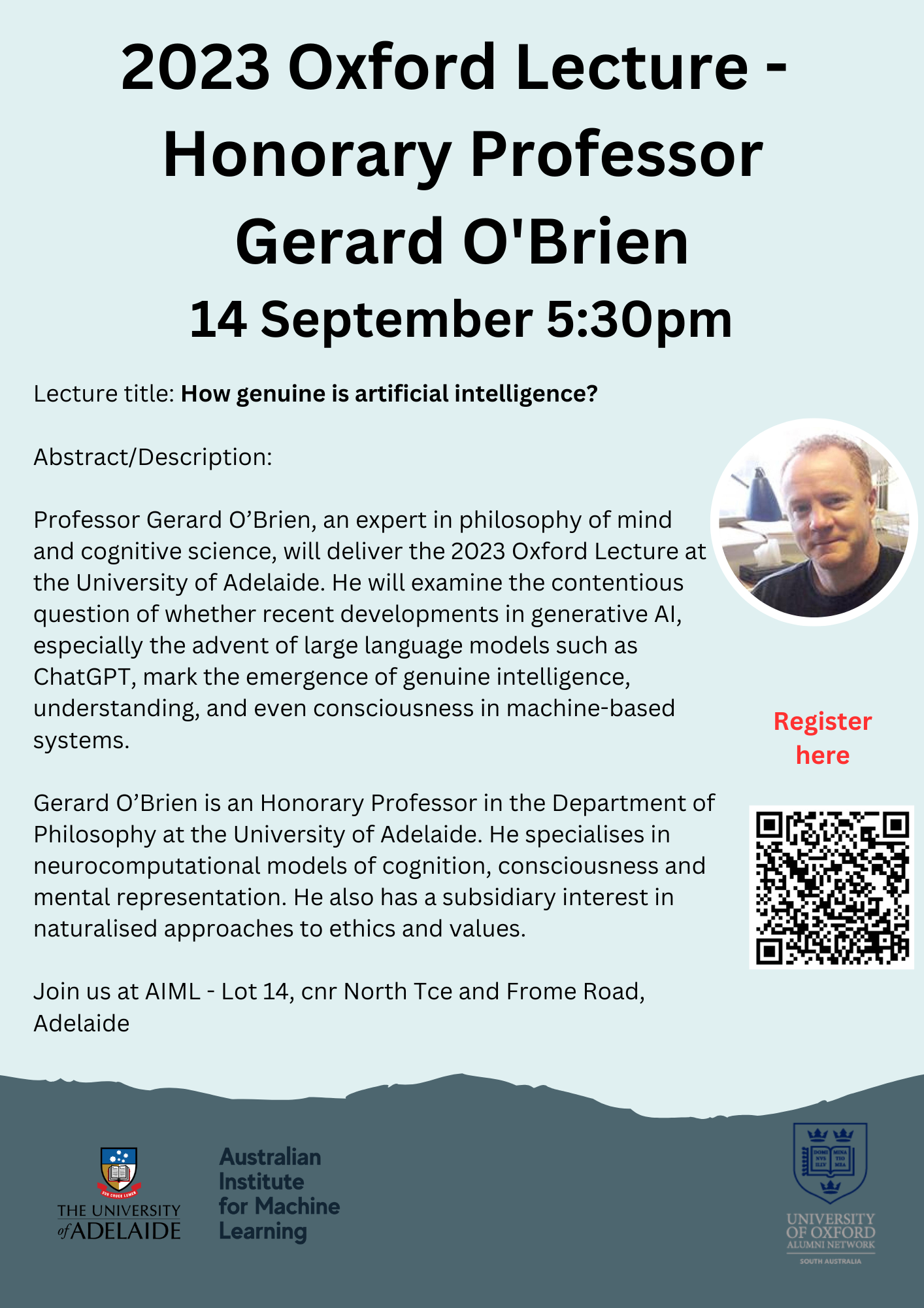 2023 Oxford Society Lecture – OUS South Australia